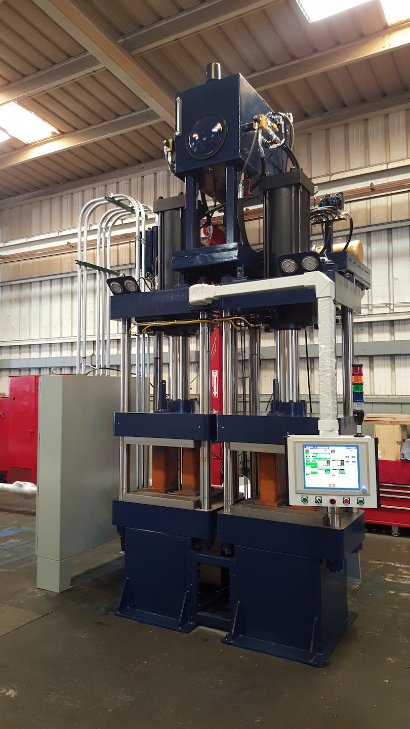 Shipped: New 250 Ton Bank of Two Composite Forming Press System - Accudyne